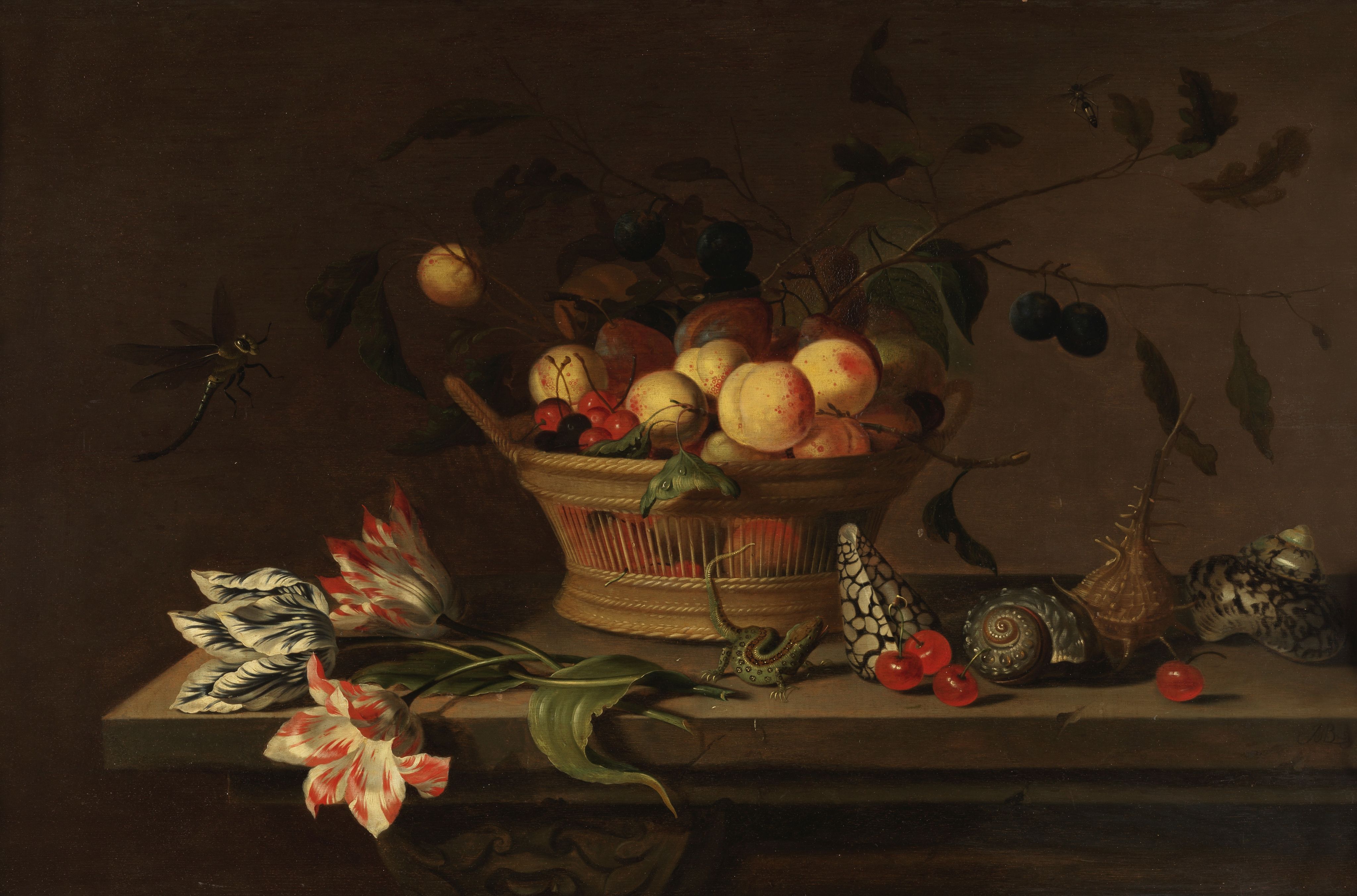 Bonhams : A Closer Look | Jacob Marrel, Nature Morte avec Coquillages